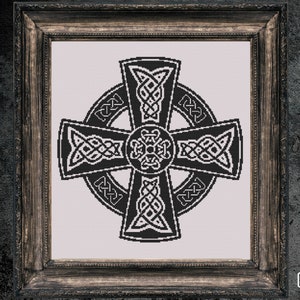 The Celtic Cross Cross Stitch Pattern Celtic-inspired Crafts and ...