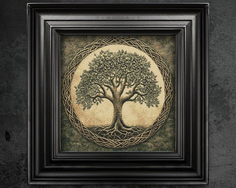 Celtic Tree of Life Cross Stitch Pattern (PDF Download) - Etsy Canada