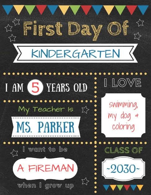 First Day Poster - Etsy