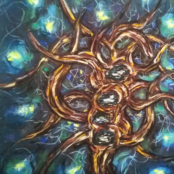Dry Pastel Painting - Etsy