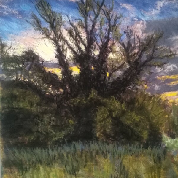 Dry Pastel Painting - Etsy