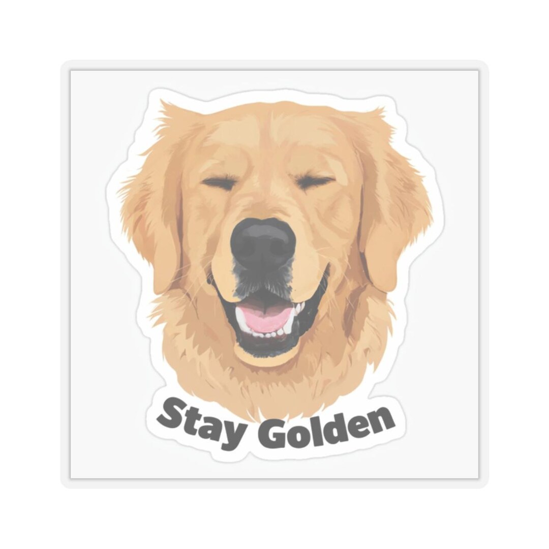 Stay Golden Sticker - Etsy