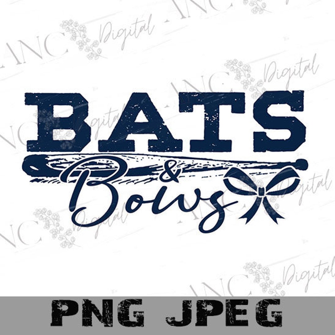 Bats & Bows Digital Download JPEG. Mom of Both Baseball/softball Player ...