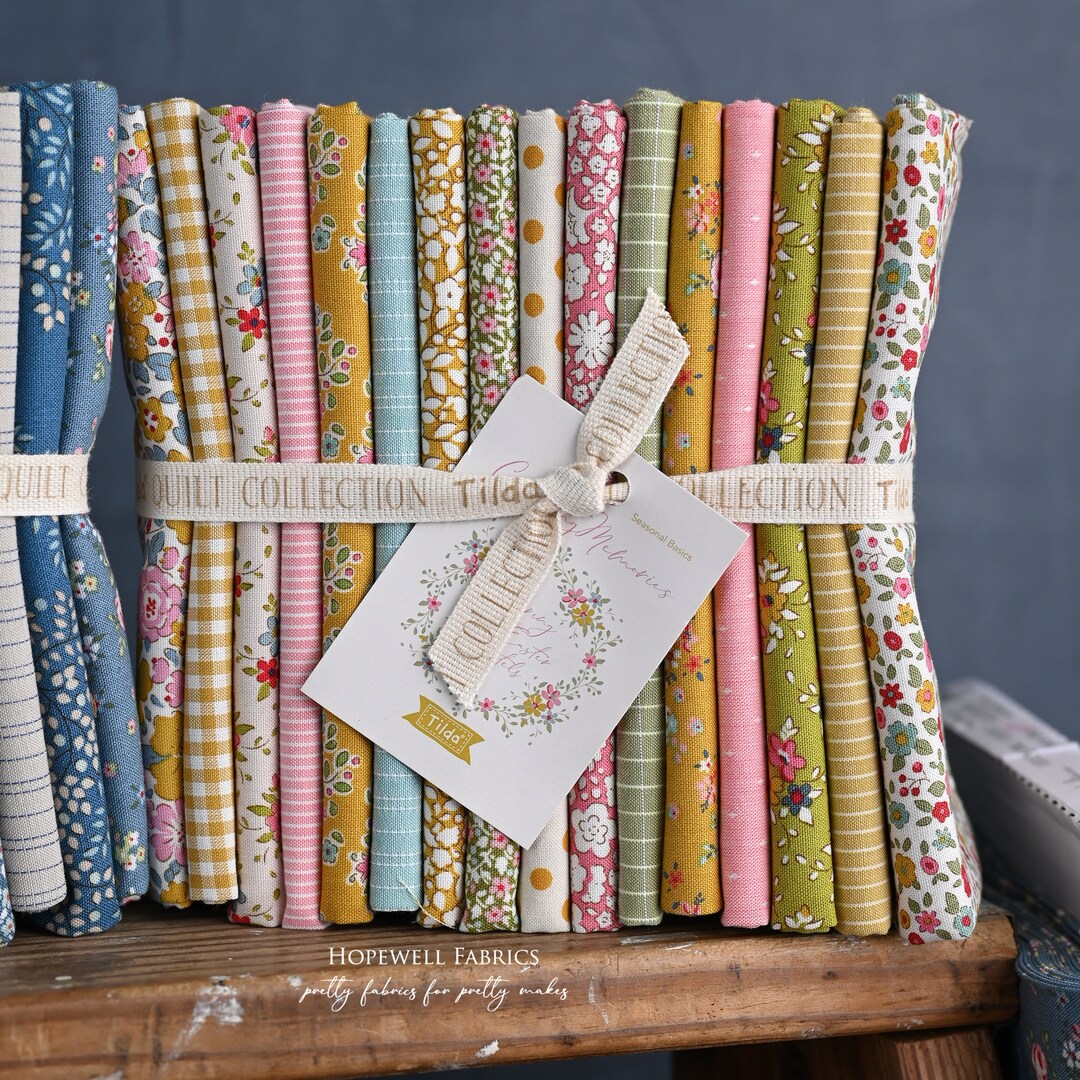 Spring Fat Quarter Bundle From Tilda Creating Memories Collection ...
