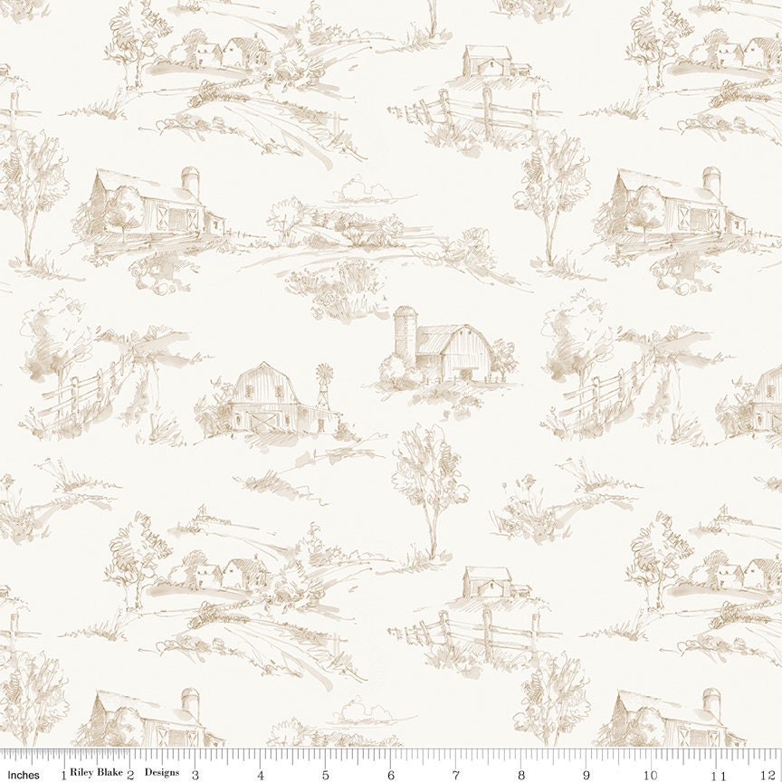Countryside Scenery Sand From Countryside Collection by Lisa Audit for ...