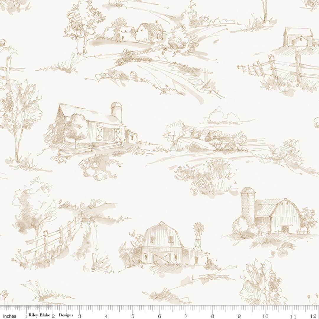 Countryside Scenery Sand From Countryside Collection by Lisa Audit for ...