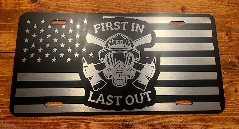 Custom Logo License Plate, Your Logo Image - We Engrave It, Corporate ...