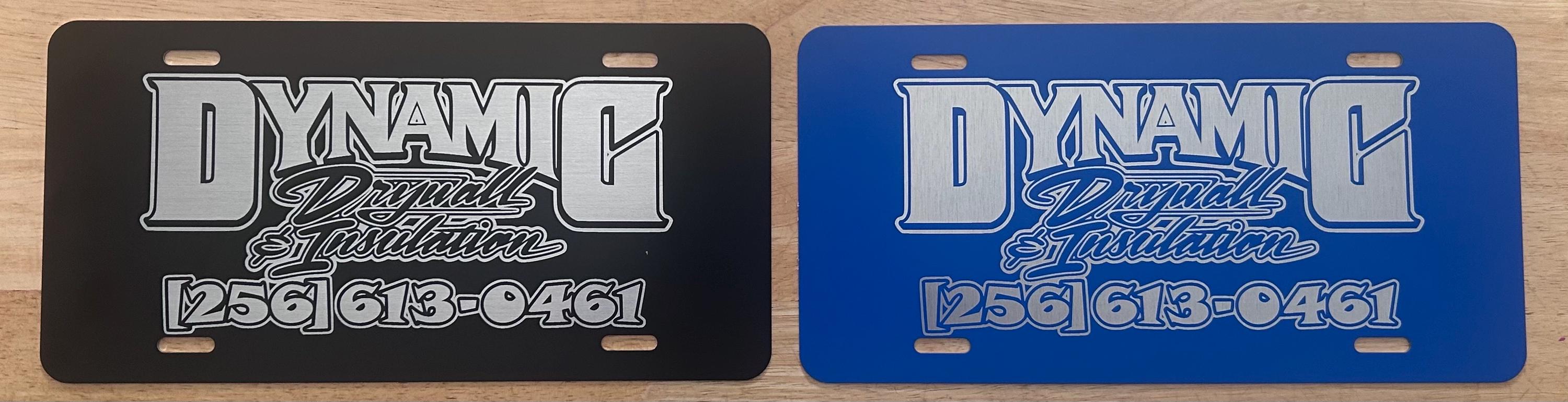 Custom Logo License Plate, Your Logo Image - We Engrave It, Corporate ...