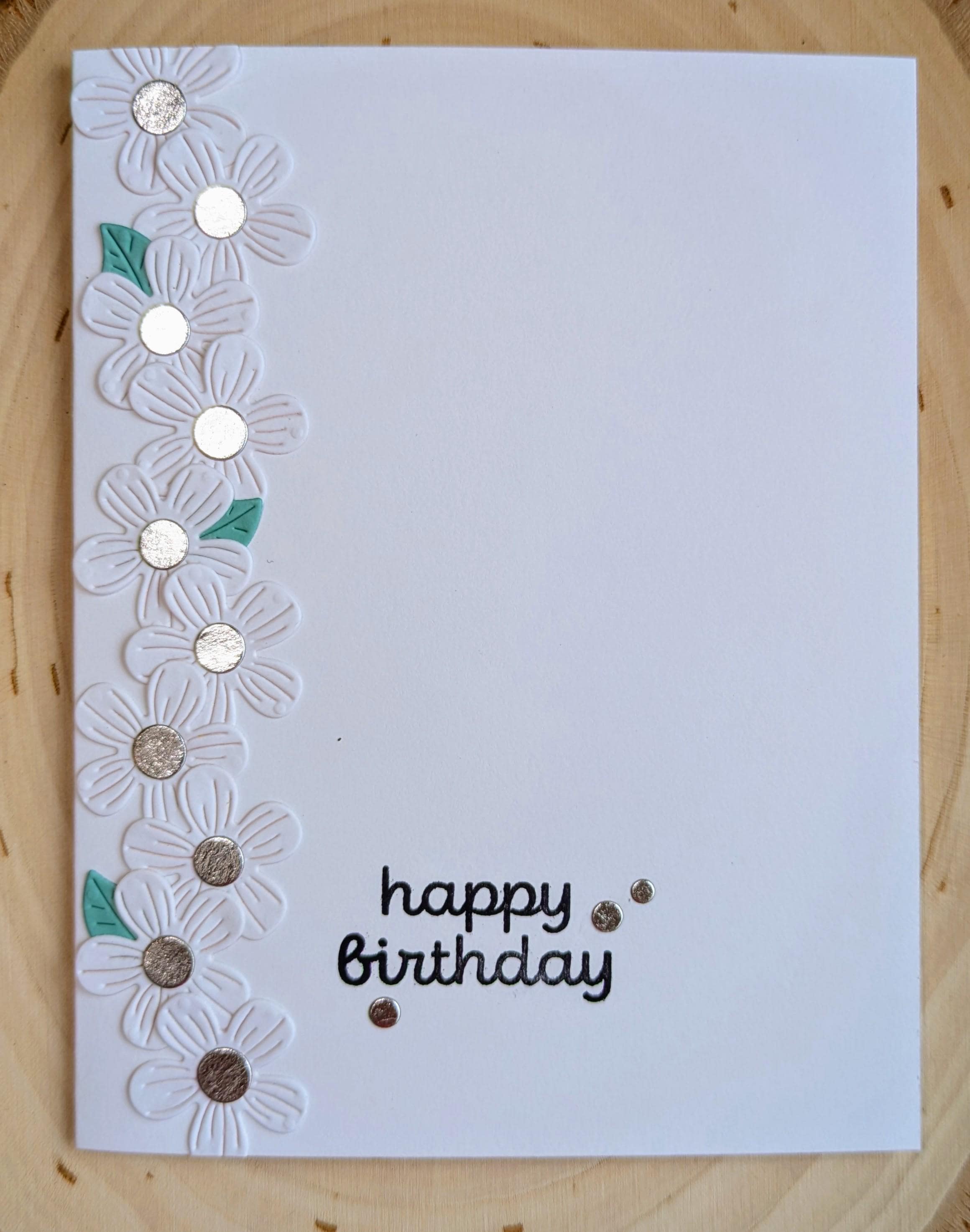Buy Simple Birthday Card Happy Birthday Card Simple Greeting Card Blank ...
