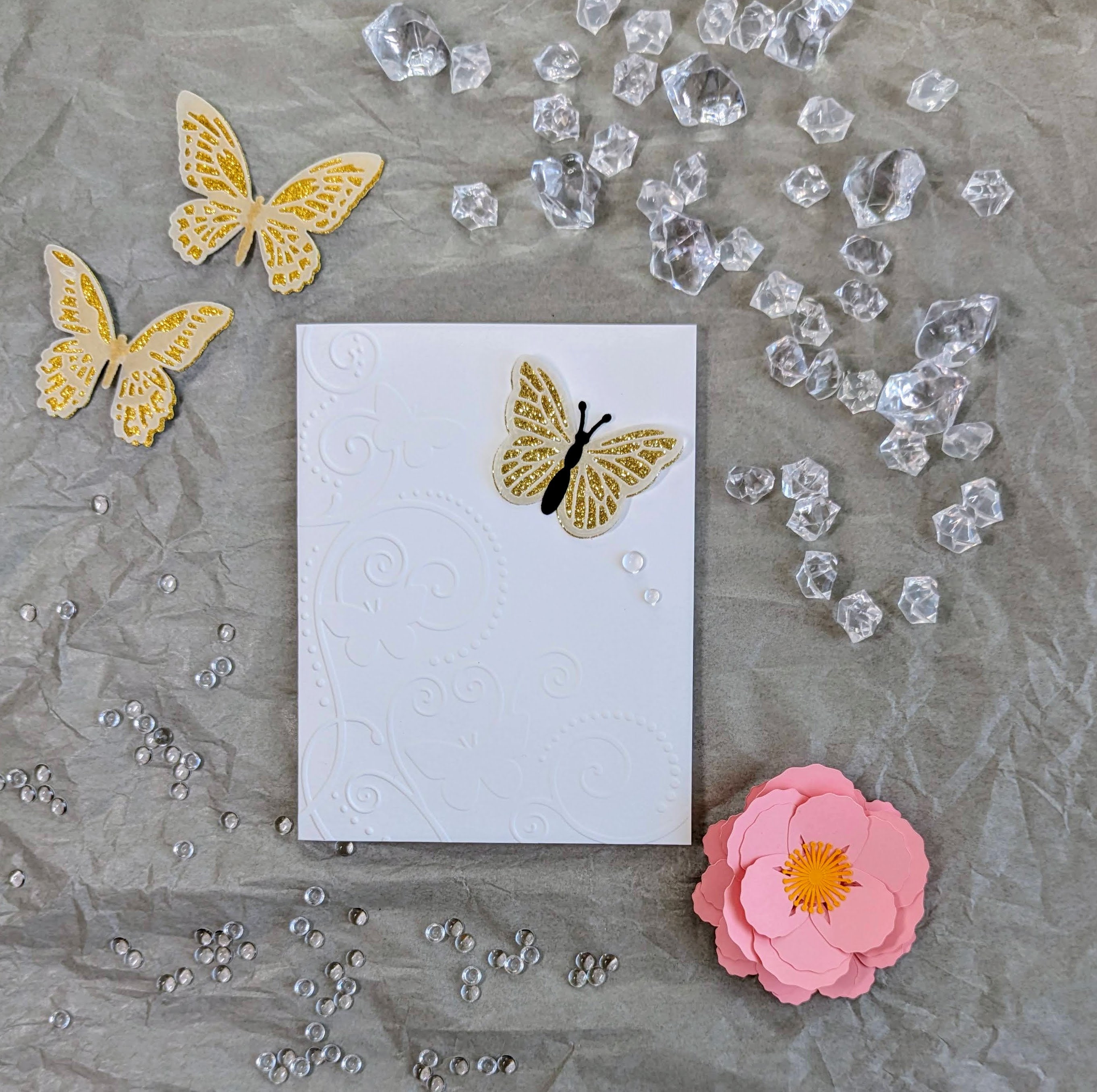 Handmade Butterfly Card Butterfly Card Card With Butterfly Birthday ...