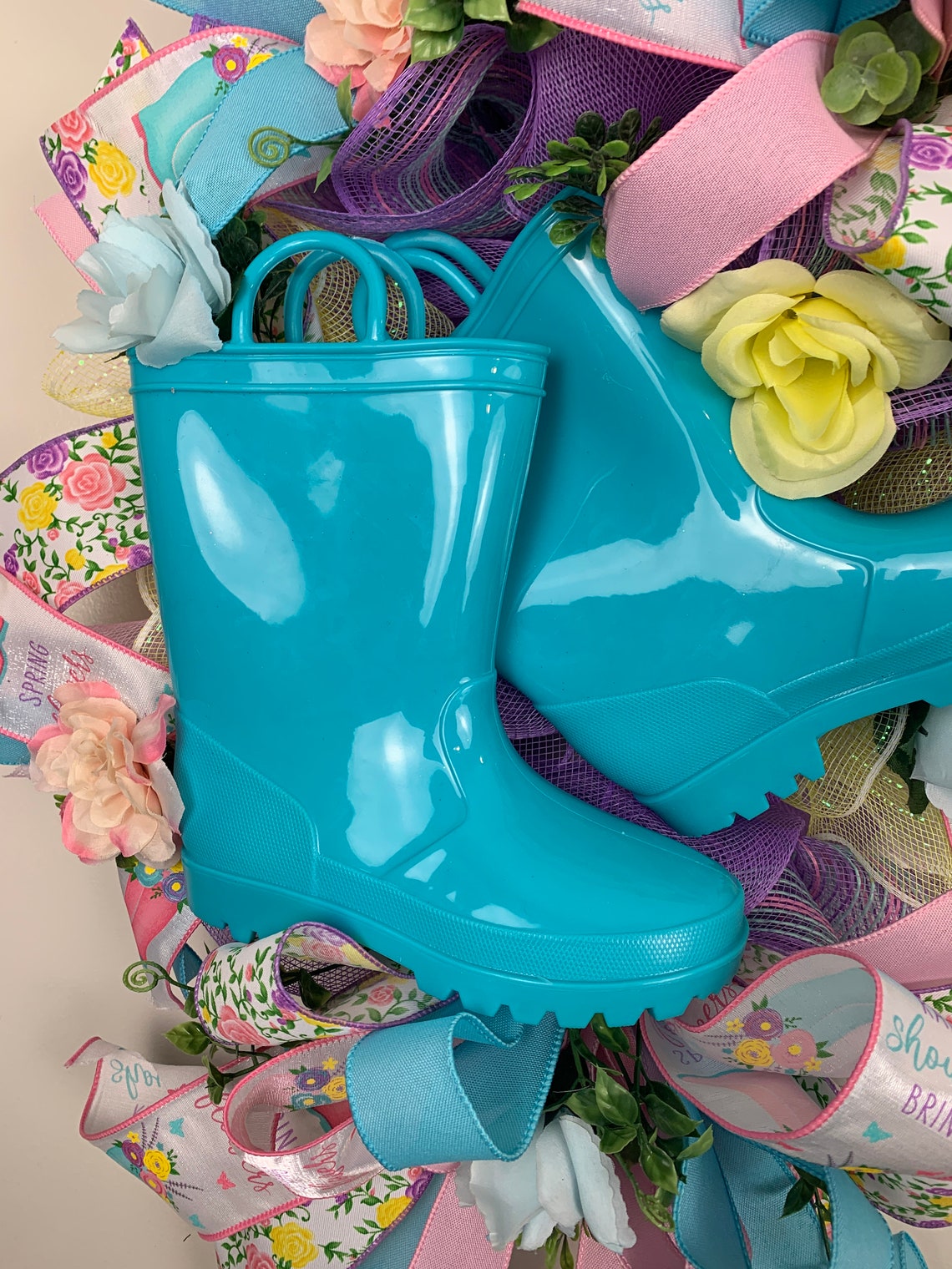 Spring Floral Swag Spring Floral Wreath Easter Wreath for - Etsy