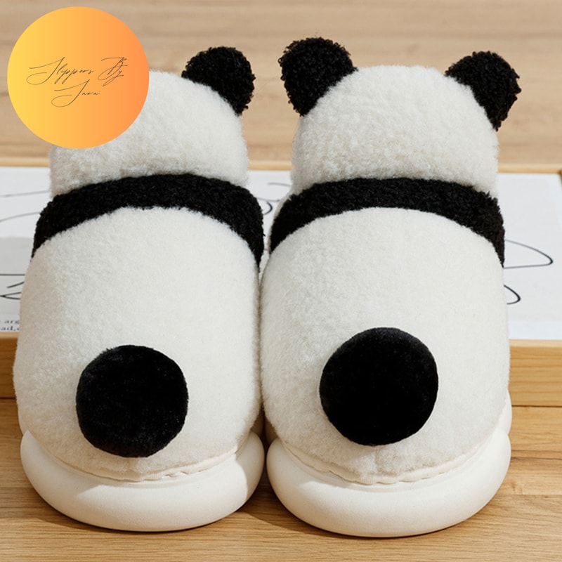 Panda Slippers - Etsy