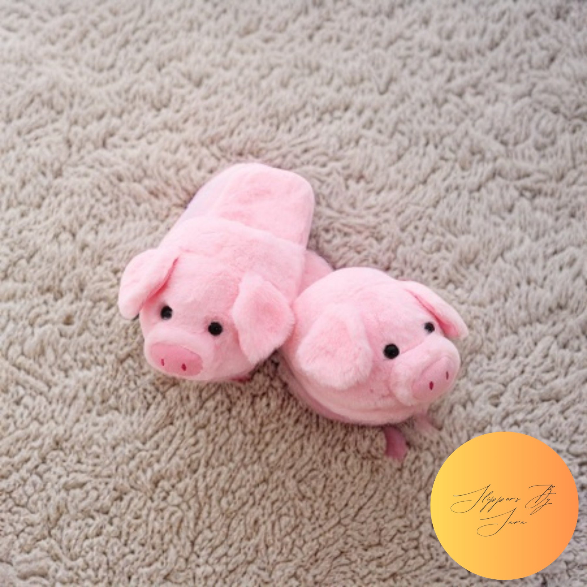 Cute Pig Slippers Animal Slippers Animal Slippers Gift for Animal Lover ...