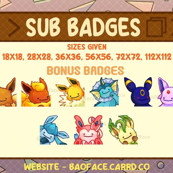 ANITEEZ SANDEOKI Emotes 9 Cat Emotes/sticker for Twitch, Youtube ...