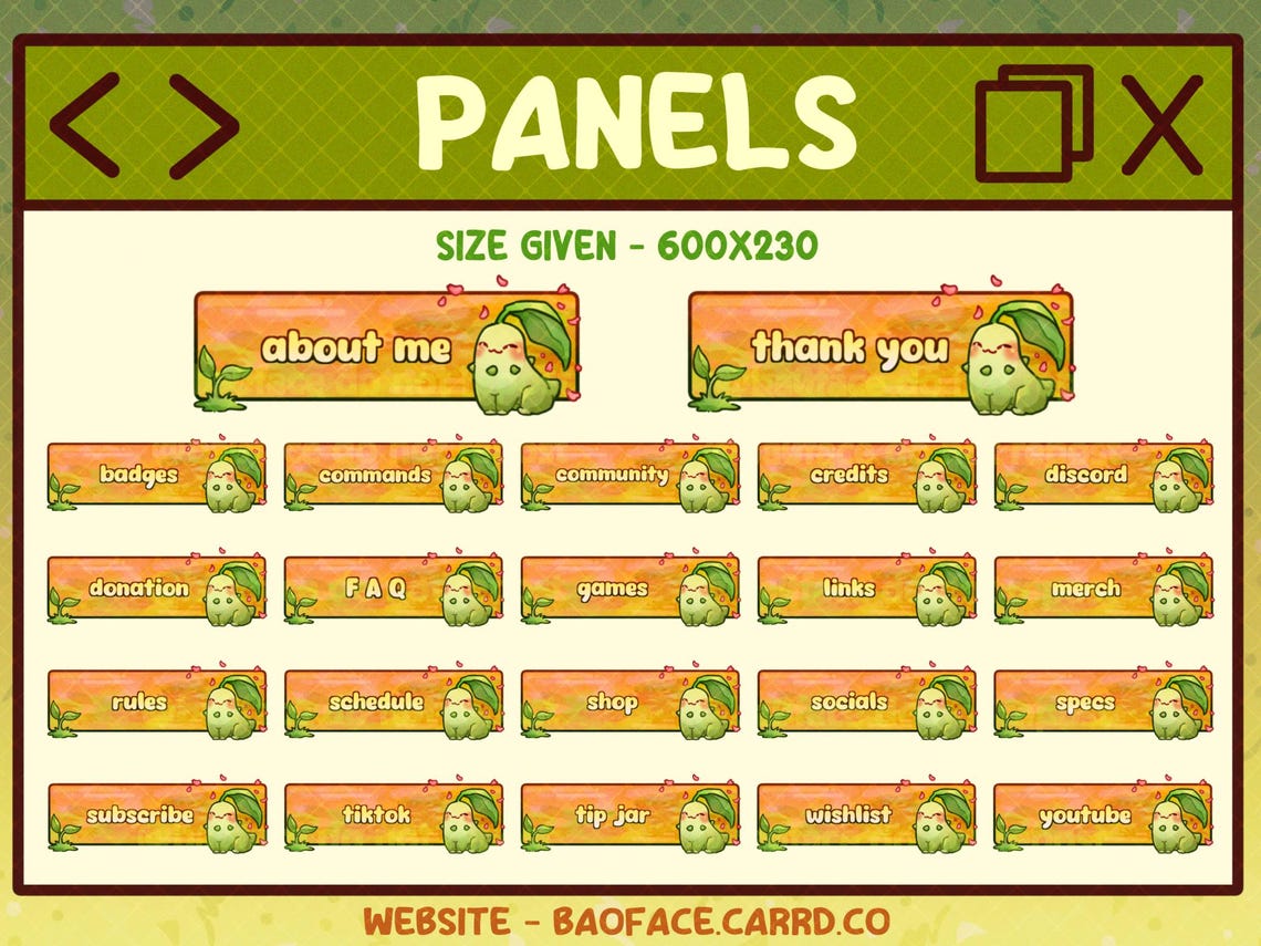 STARTER POKEMON PANELS | 22 Chikorita Evolution Grass Theme Panels for ...