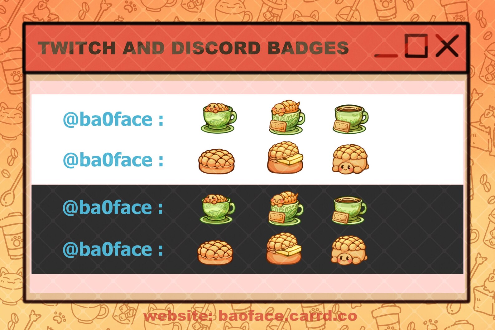 TEA TIME BADGES 6 not Too Sweet Milk Tea Melonpan Turtle - Etsy