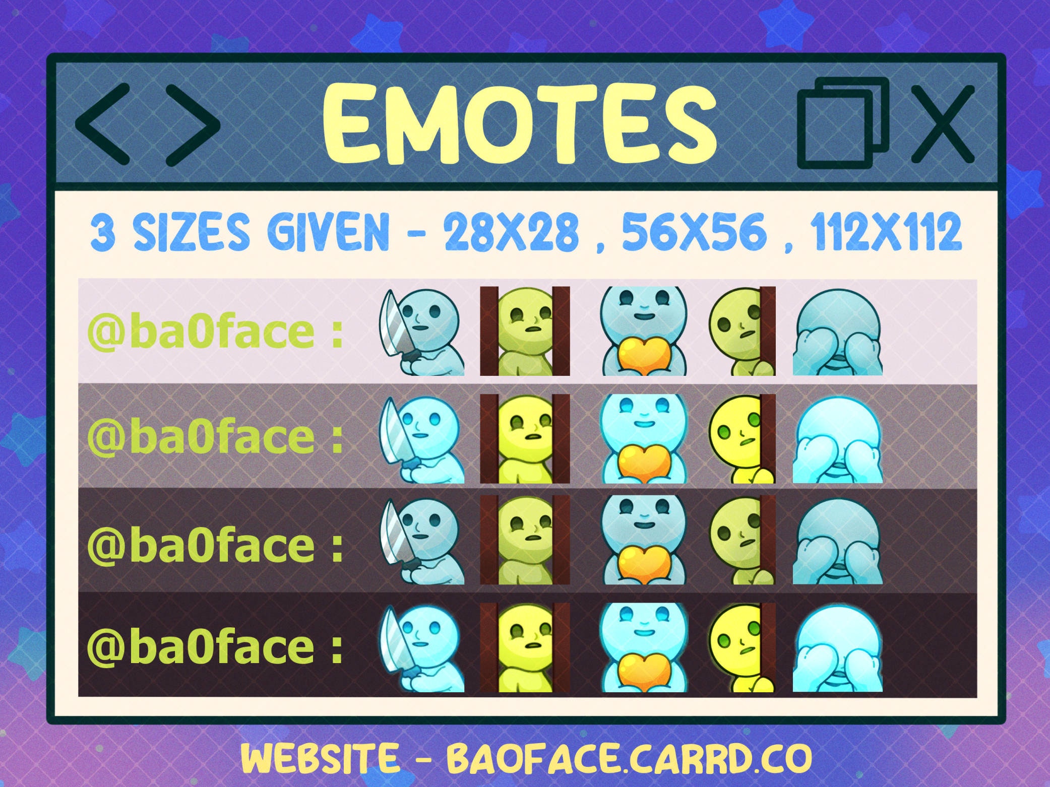 SMISKI EMOTES | 5 + 5 Existential Emotes for Twitch and Discord ...