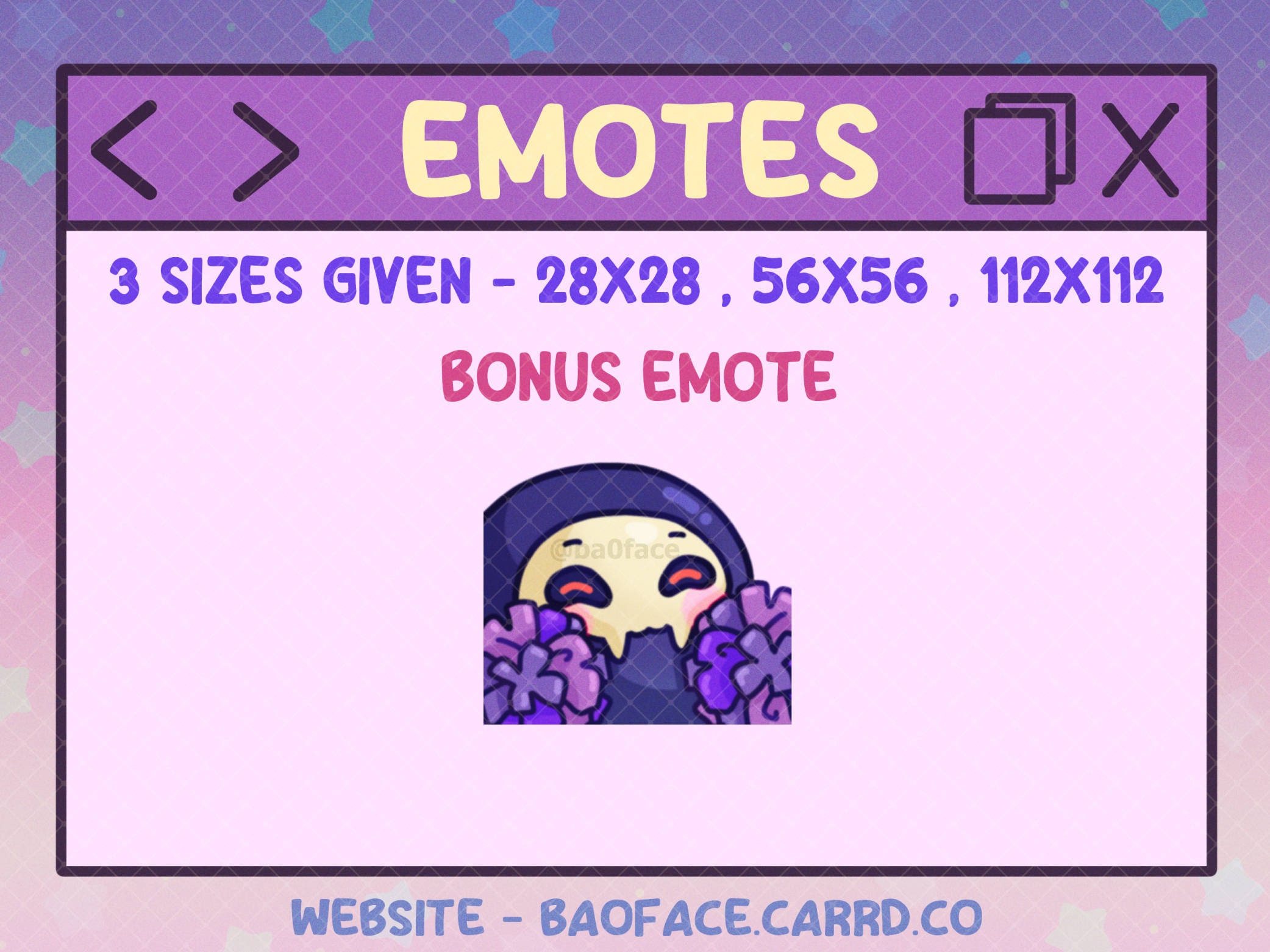 GHOSTIE EMOTES Version 2 | 10+1 Adorable and Spring Ghost Skull Emotes ...
