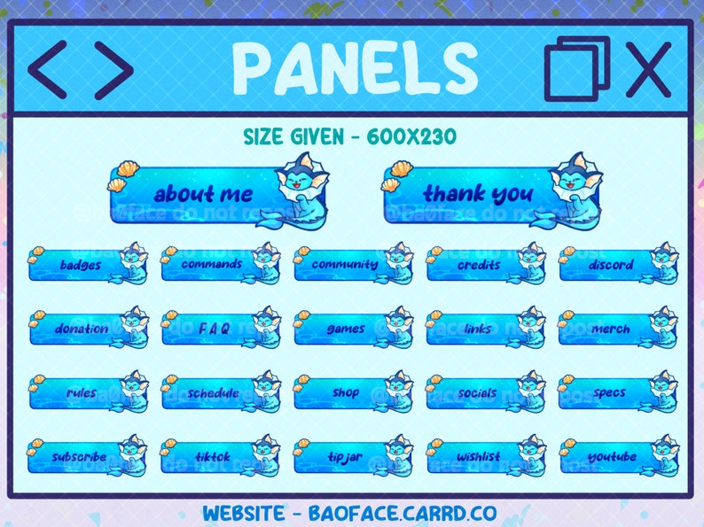 POKEMON PANELS | 22 Playful Vaporeon Eeveelution Theme Panels for ...