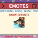 Honkai: Starrail Pom-pom Emote | Bongo Cat Pom-pom Animated Emote for ...