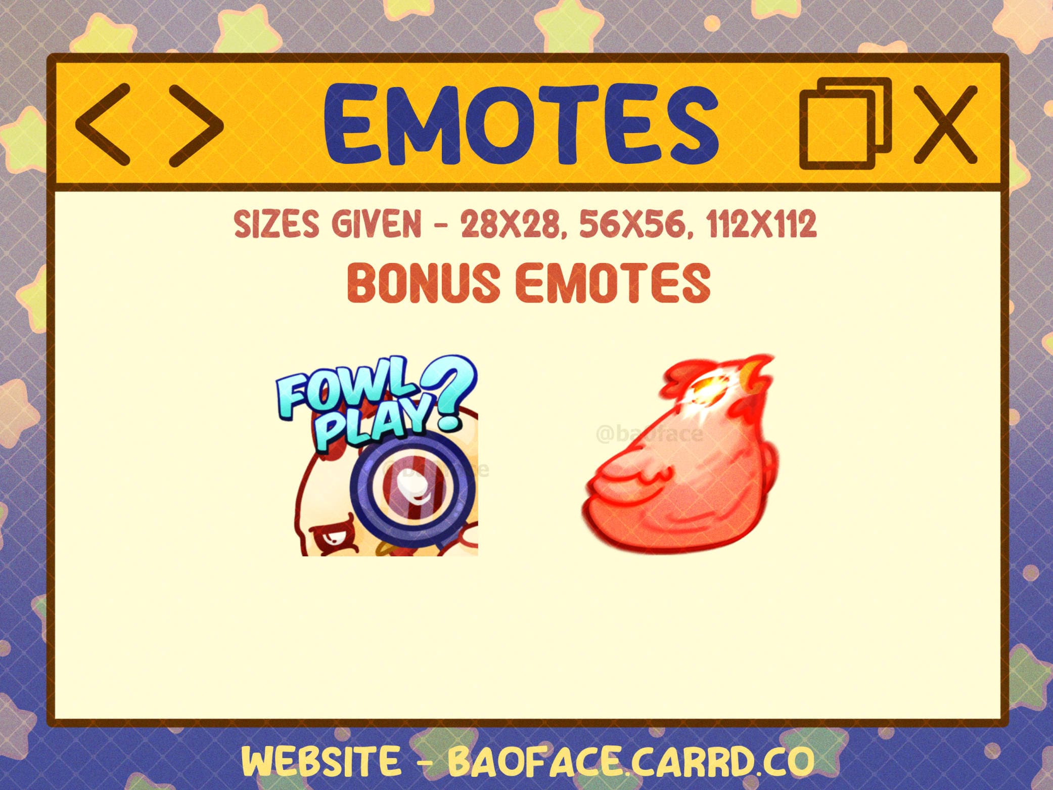 CHICKEN EMOTES | 7 + 2 Chicken Themed Emotes for Twitch and Discord ...