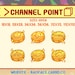 Coin (gold Version) Channel Point and Emote | 6 Coin Channel Points ...