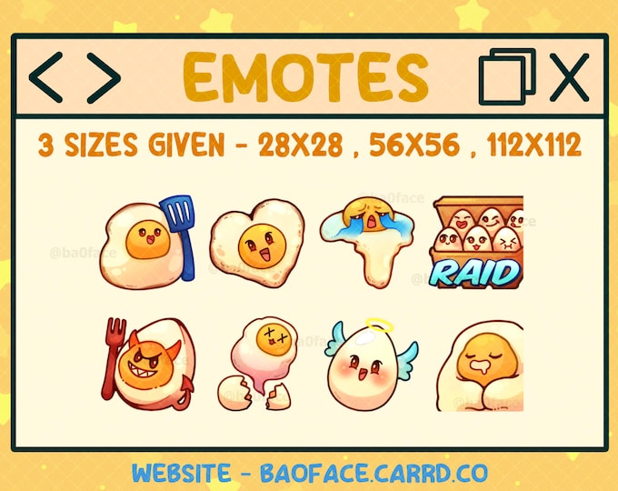 Egg Vtuber: Live2d Vtuber Model Full Yolk, Rigged, and With Expression ...