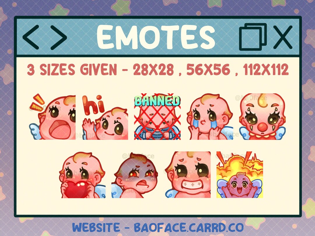 KEWPIE ANGEL EMOTES | 9+2 Cute (but Quite Judgmental) Cherub Emotes for ...
