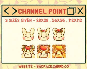 Coin (gold Version) Channel Point and Emote | 6 Coin Channel Points ...