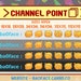 Coin (gold Version) Channel Point and Emote | 6 Coin Channel Points ...