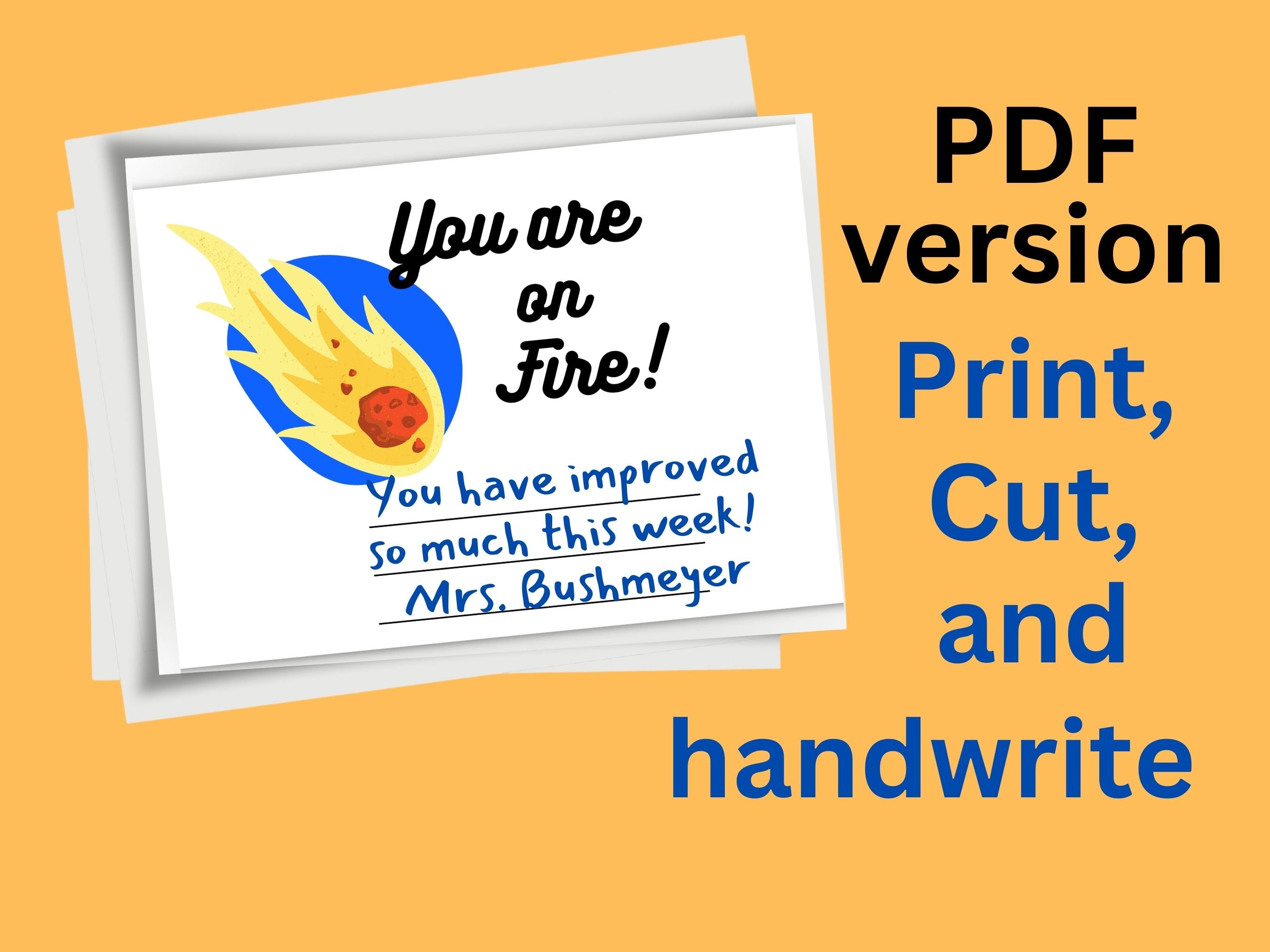 Good Job Mini Certificates for School Classroom Recognition Teacher ...