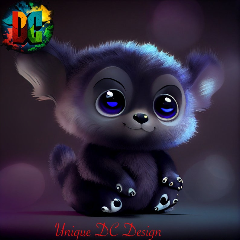 119 Cute Fantasy Creature Vibrant and Exciting Designs for - Etsy