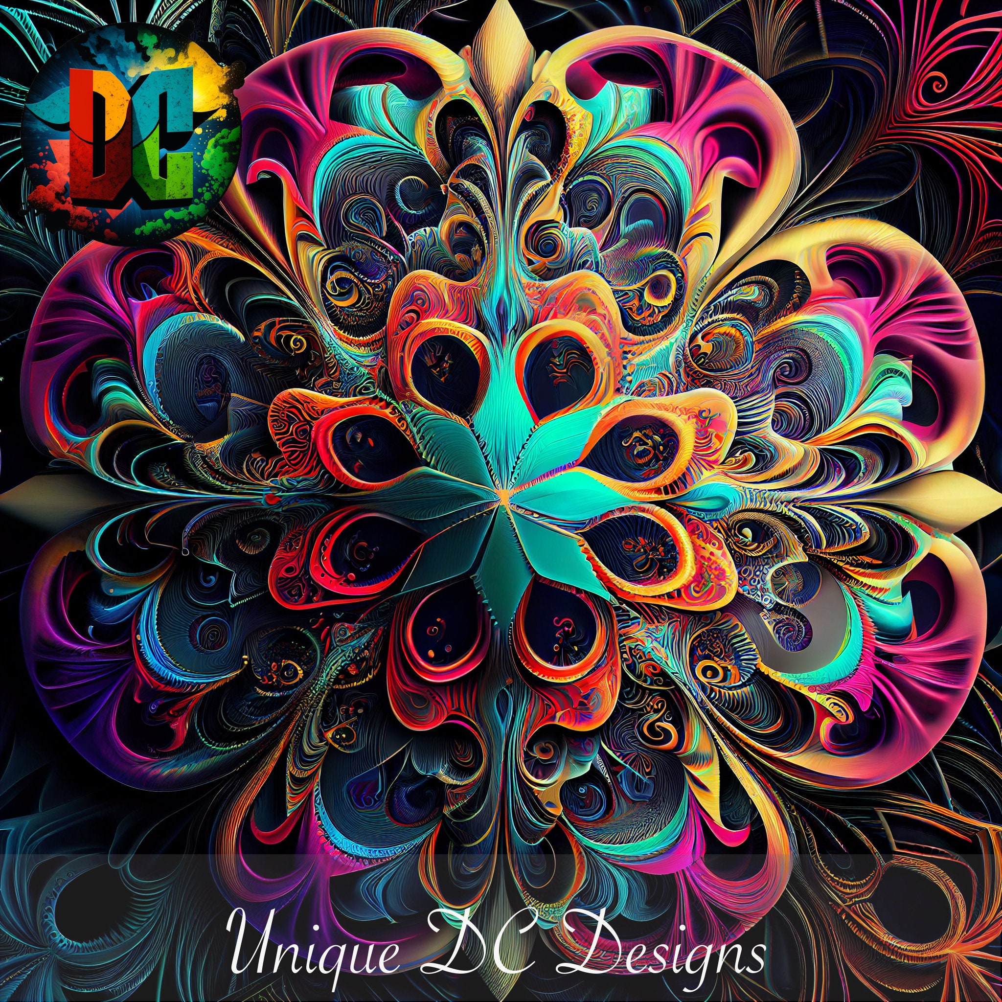 94 Psychedelic Abstract Art, Trippy Wall Collage Kit, Indie Aesthetic ...