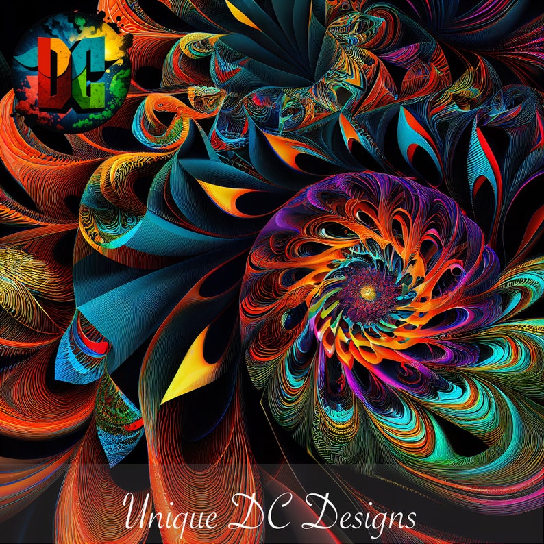 94 Psychedelic Abstract Art Trippy Wall Collage Kit Indie - Etsy