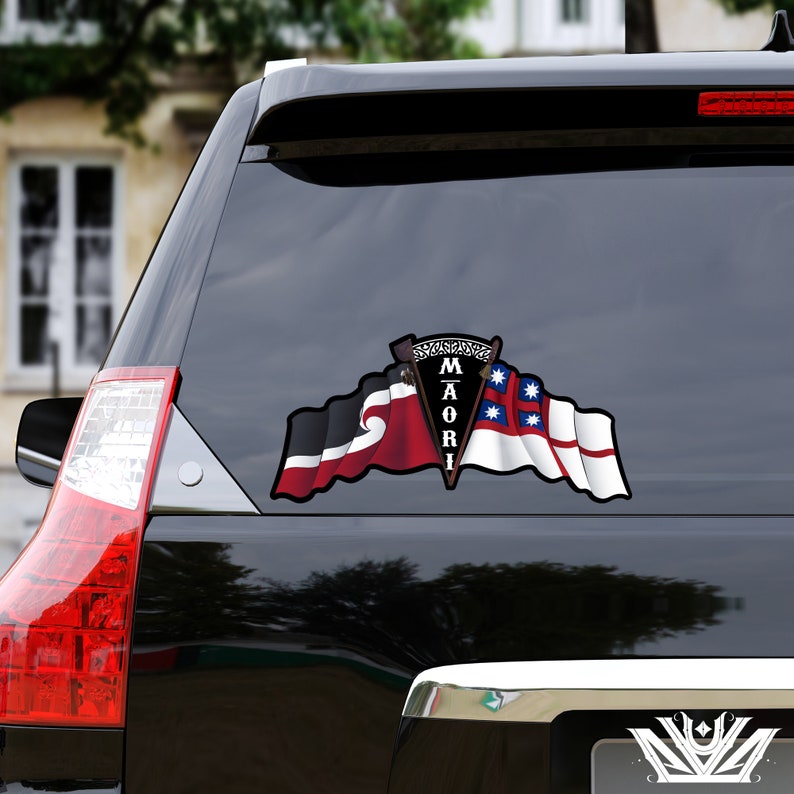 Aotearoa Māori Flag Vinyl Car Sticker - Etsy New Zealand