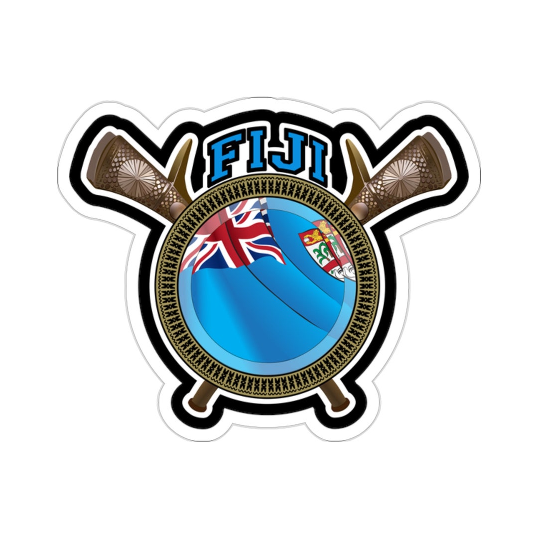 Fijian Custom Vinyl Sticker Fiji Rep - Etsy