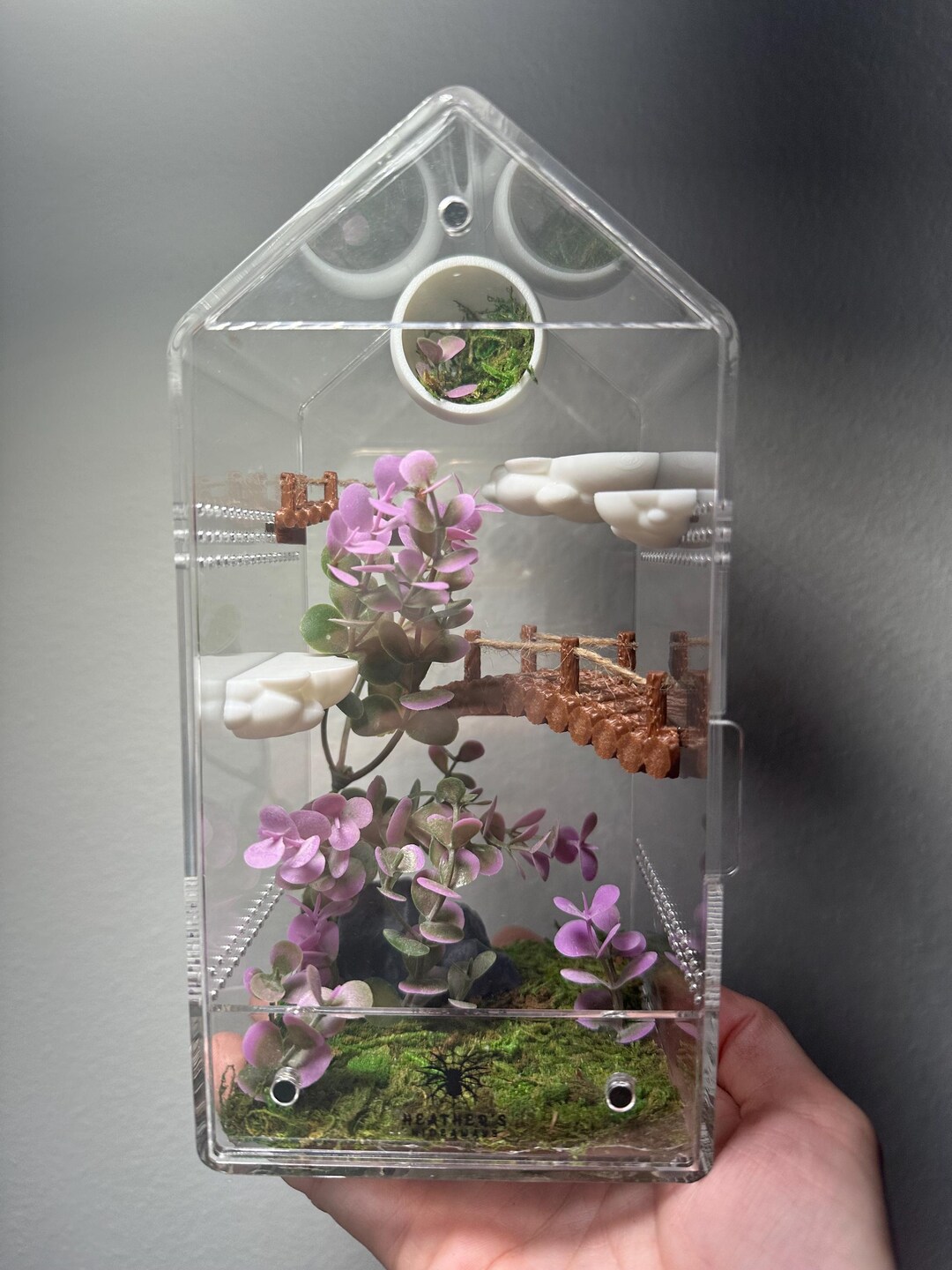 Purple Nature Enclosure - Etsy