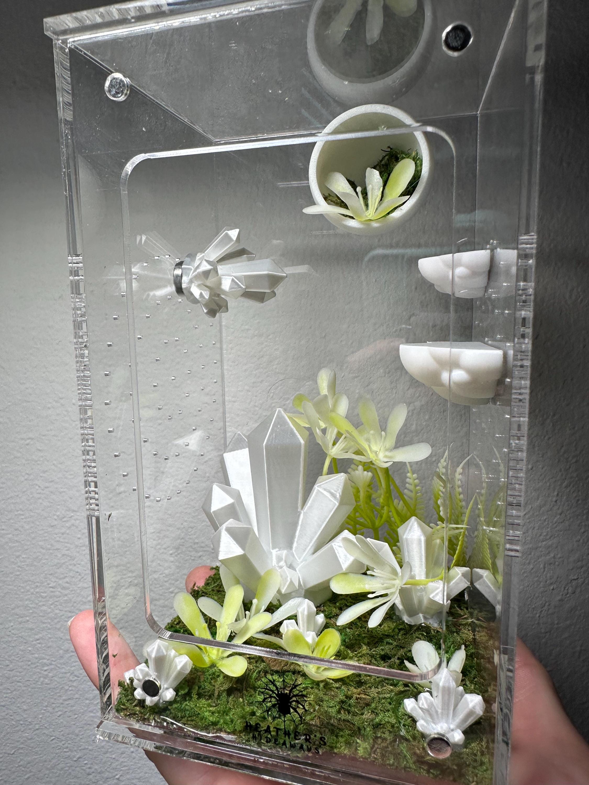 White Crystal Enclosure - Etsy