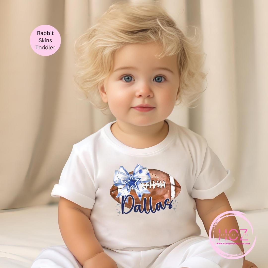 Baby Dallas Tshirt, Texas Football Baby Shirt, Dallas Baby Shirt, Gift ...