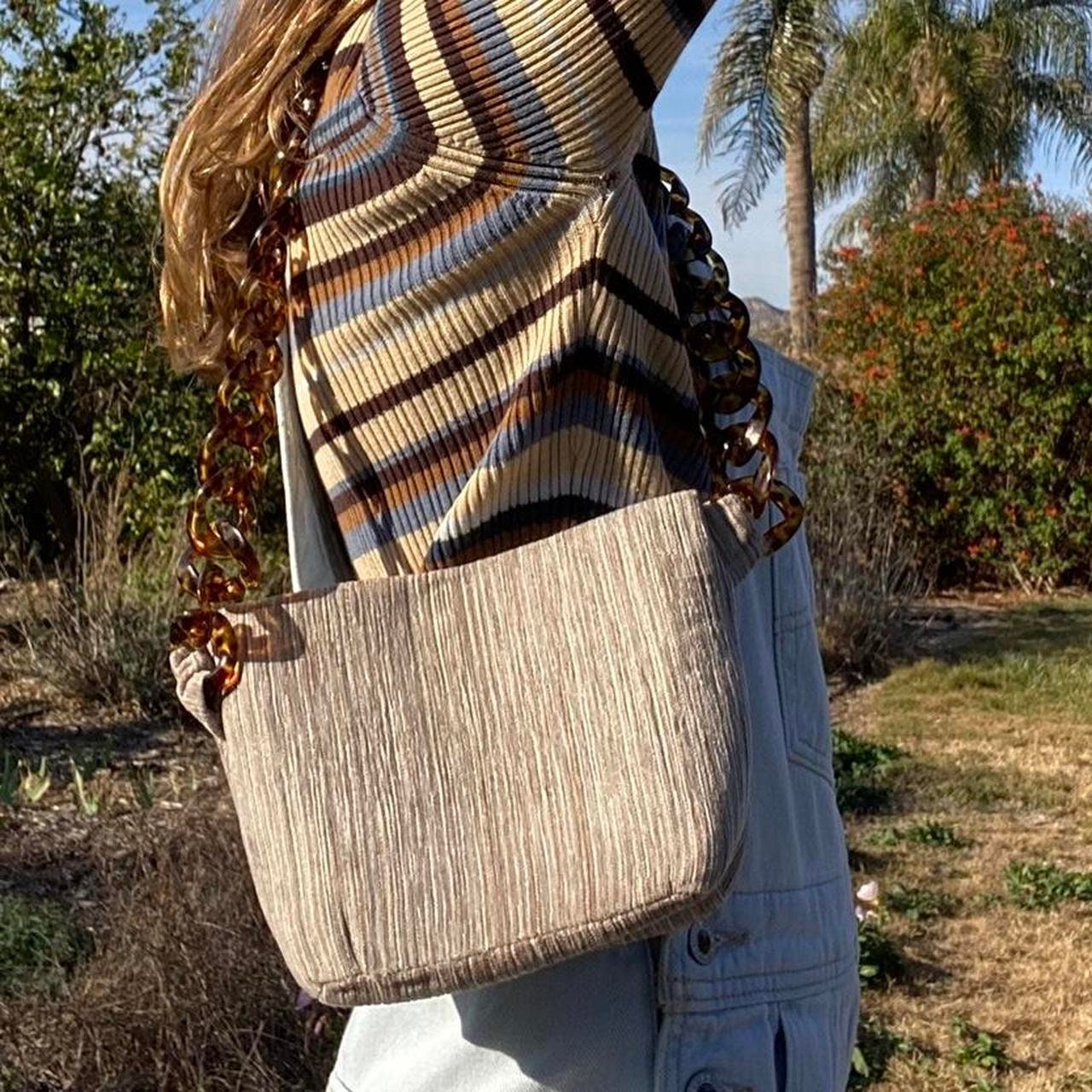 Mini Handbag With Tortoiseshell Chain - Etsy