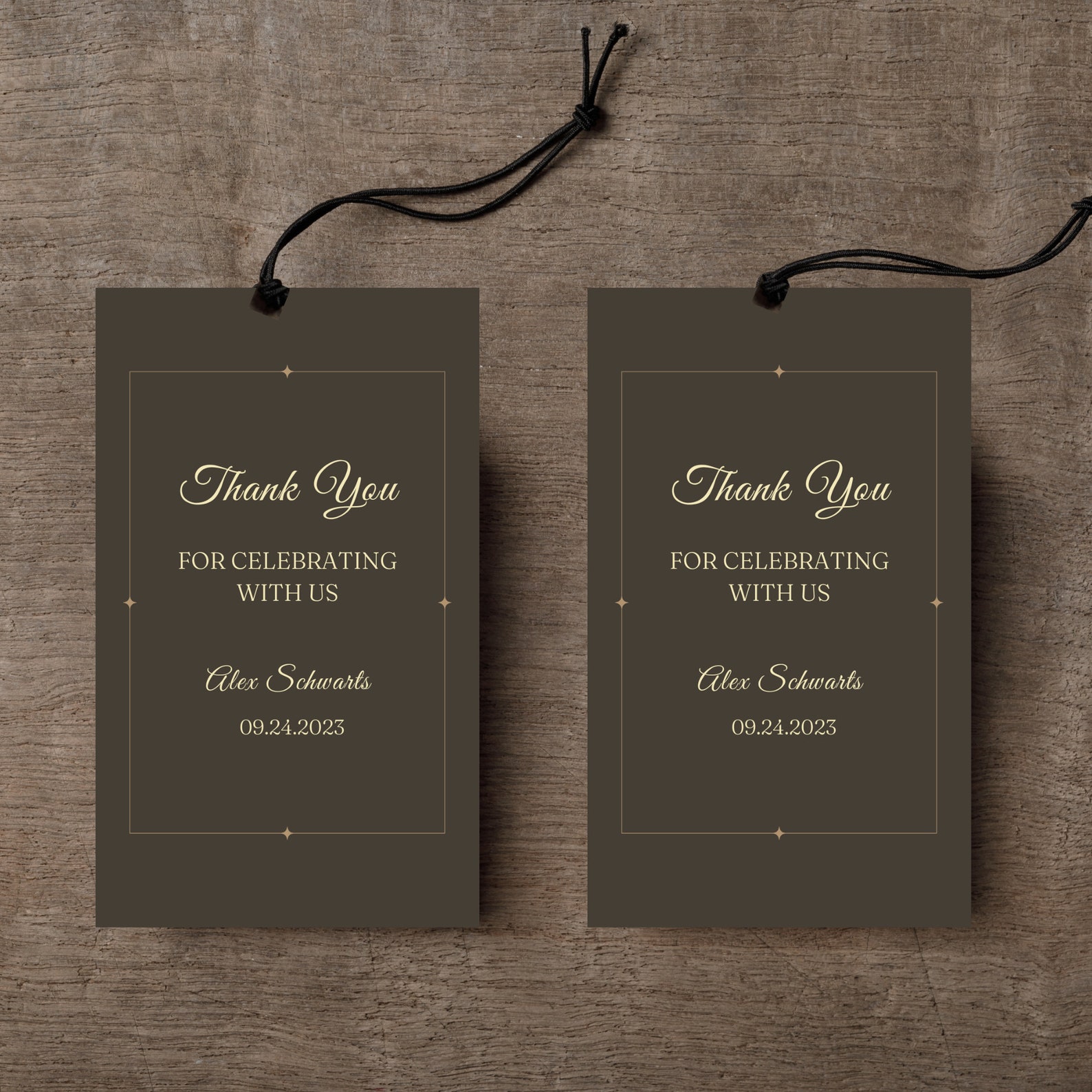 Customizable Retirement Party Invitation, Dark Brown Minimalist Invite ...