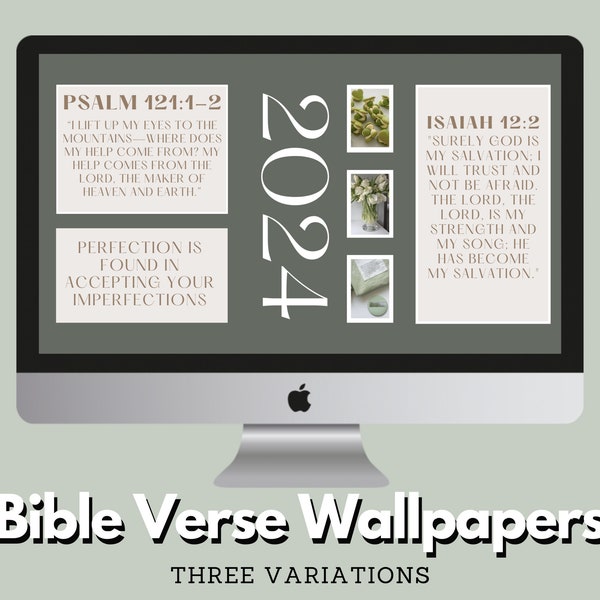Verse Desktop Wallpapers - Etsy