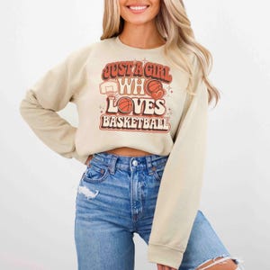 Girl Basketball Retro T-shirt Design: Basketball Mom Gift (digital ...