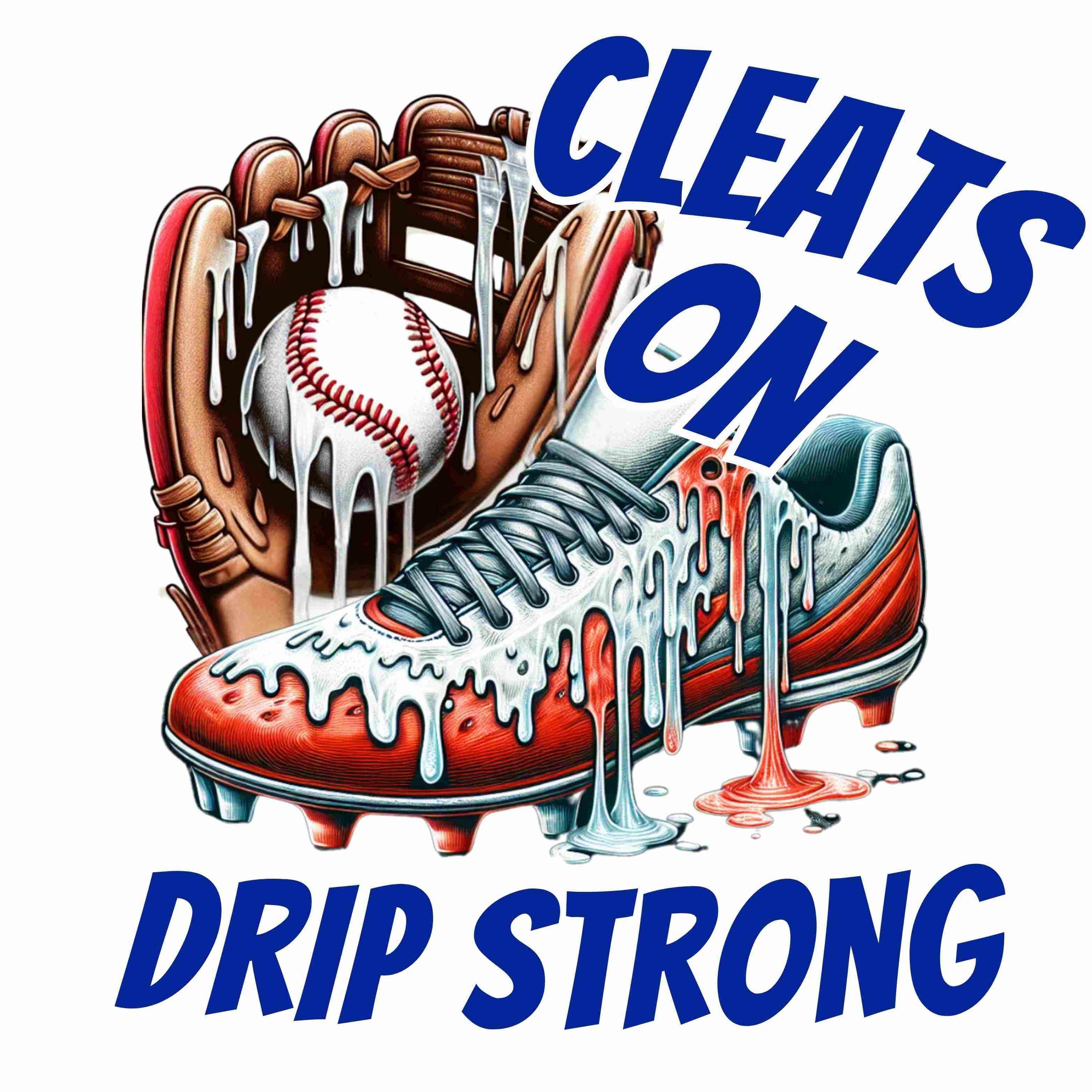 Baseball Cleats Drip PNG Bundle: Sublimation Designs (digital Download ...