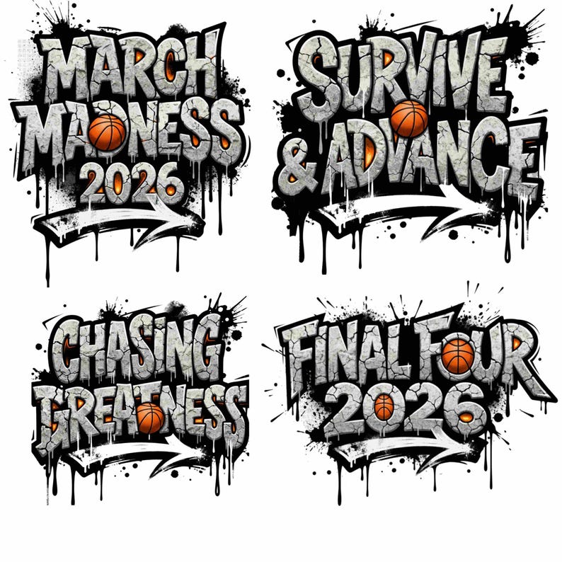 Basketball Playoffs PNG Bundle | DIGITAL DOWNLOAD - Etsy