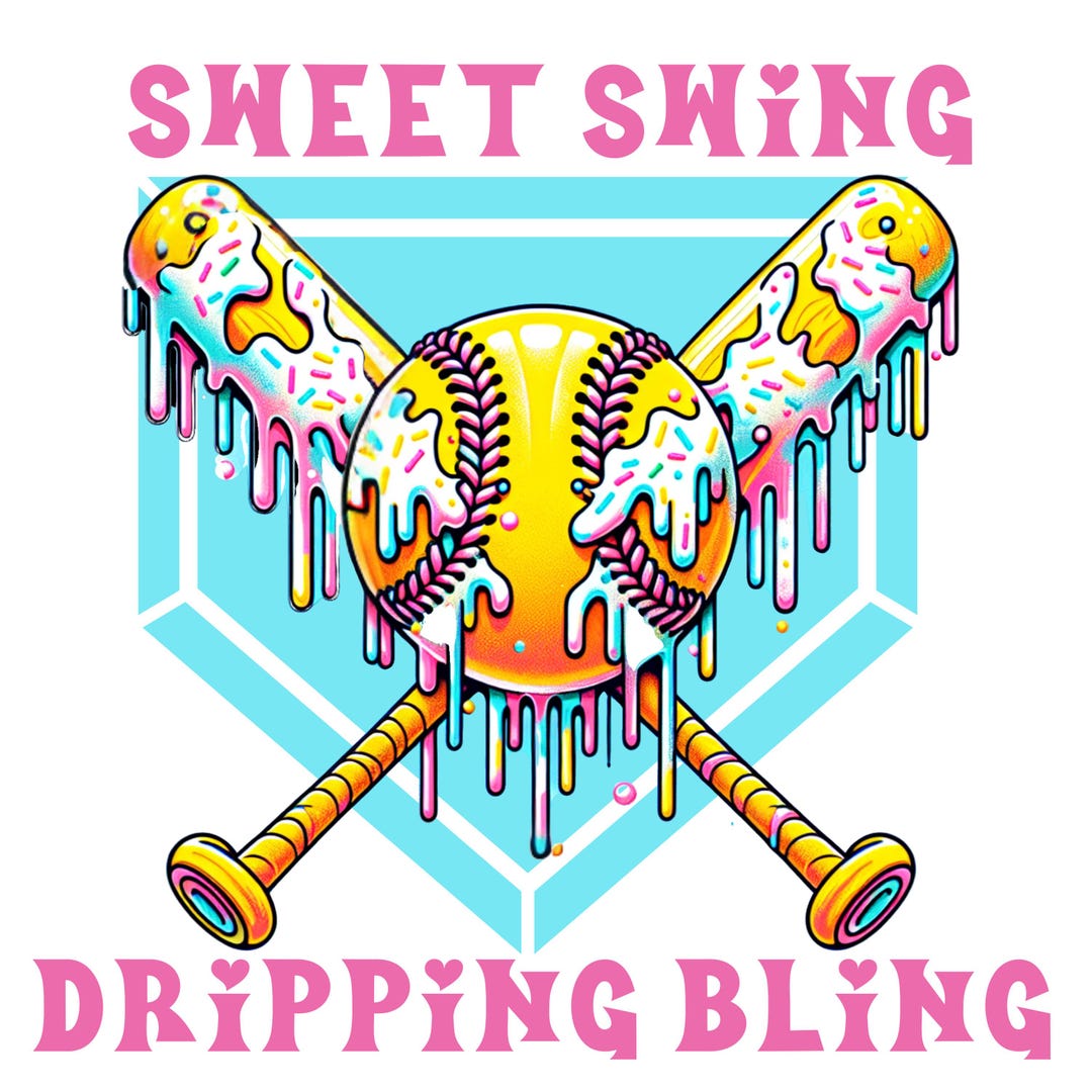 Softball Drip PNG, Softball Sport Team Digital File, Softball Mom ...