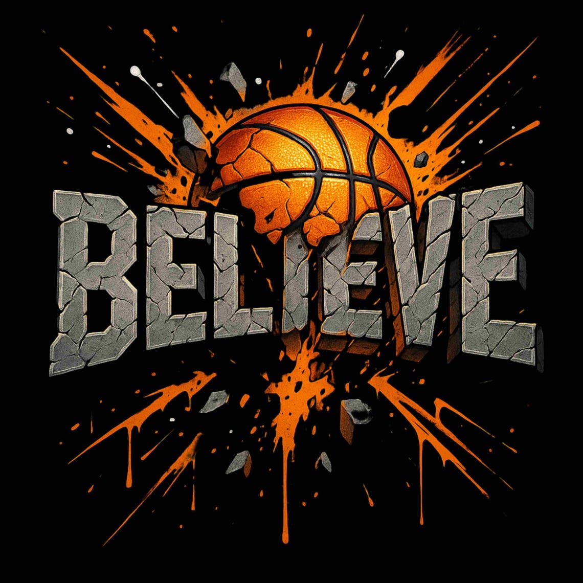 Streetball Graffiti PNG SVG Bundle | Urban Hoop Designs (digital ...
