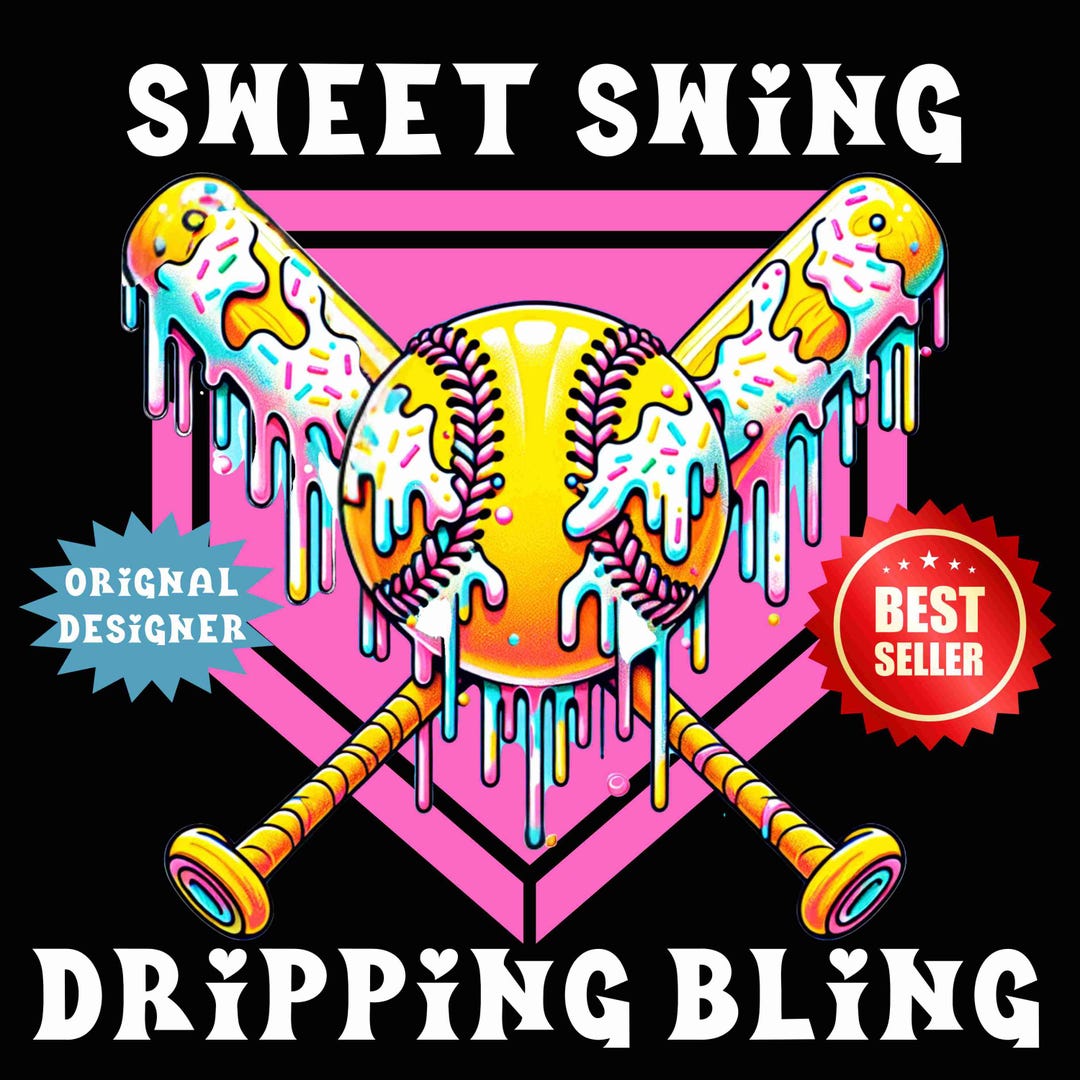 SOFTBALL Drip PNG, Softball Png, Softball T-shirt , Softball Mom ...