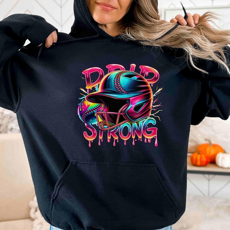 Softball Drip PNG: Neon Helmet Design (digital Download) - Etsy