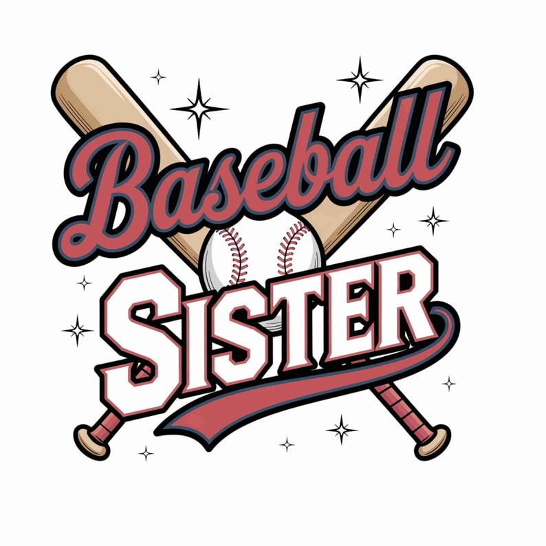 Baseball Sister PNG, Baseball Sister SVG, Baseball Sister, Baseball Png ...